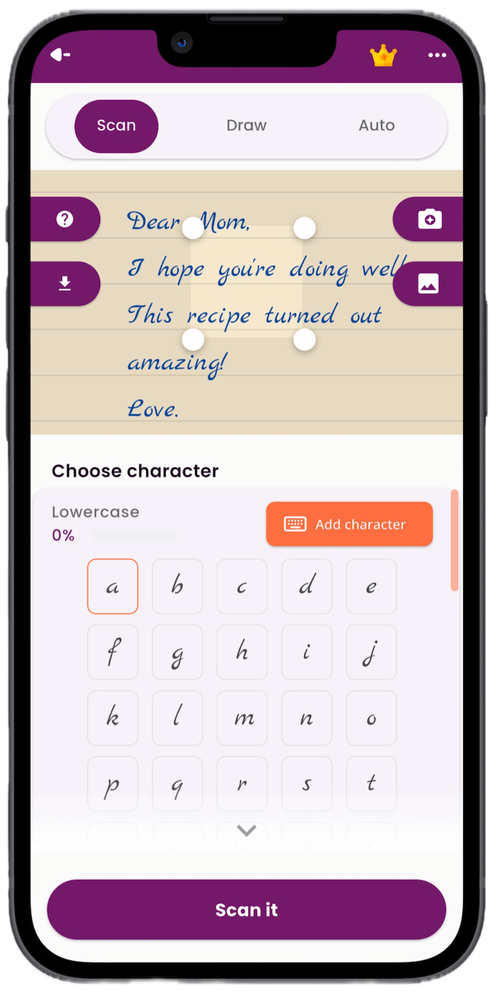 Calligrapher – Handwriting Font Maker